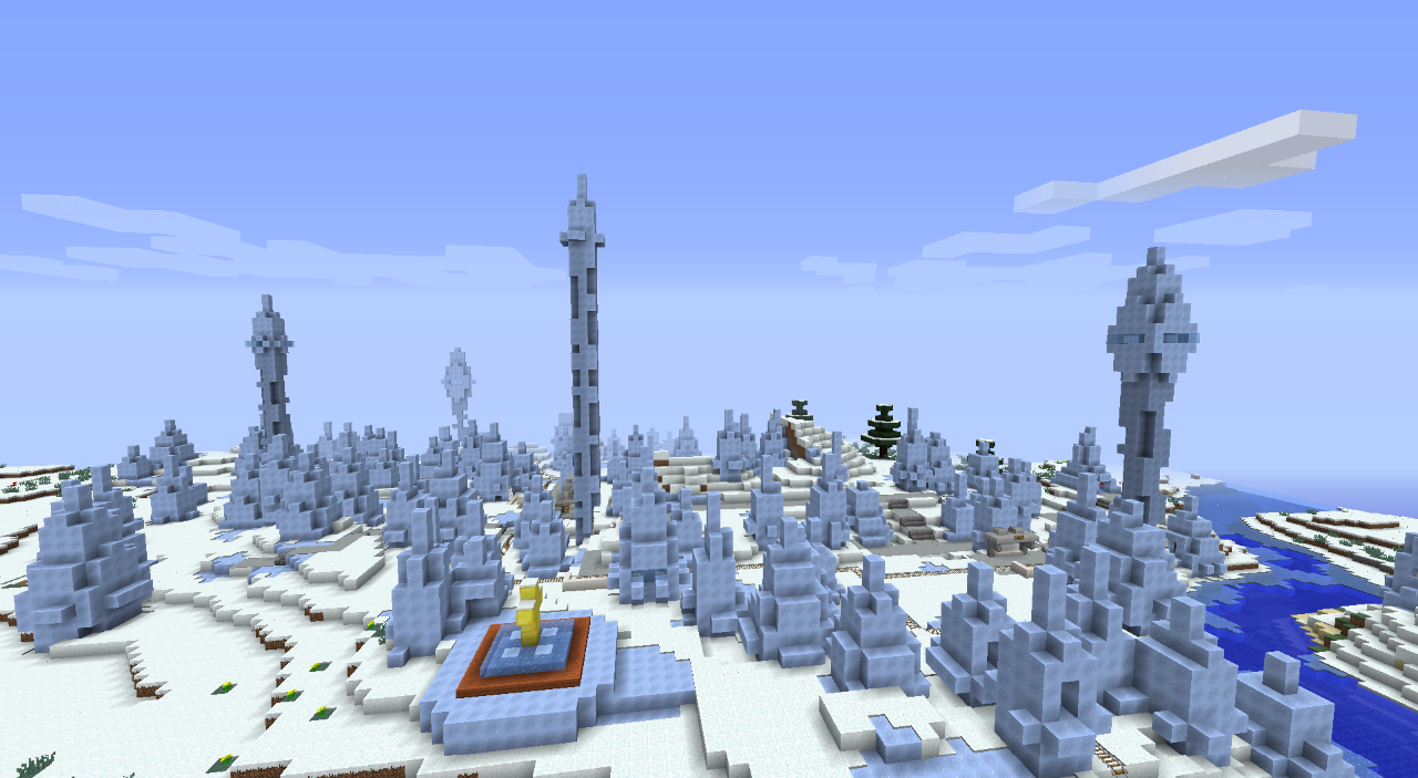 IceTown pálya bemutató :: LevisMinecraft